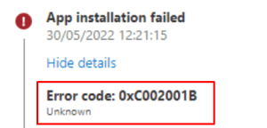 Company Portal Installation Issues - Workspace IT